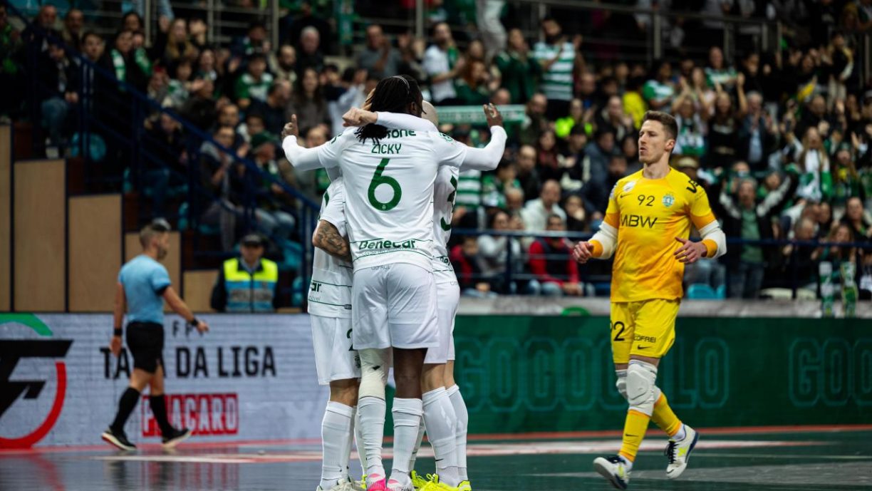 FINAL DA TAÇA DA LIGA DE FUTSAL: BENFICA - SPORTING AO MINUTO